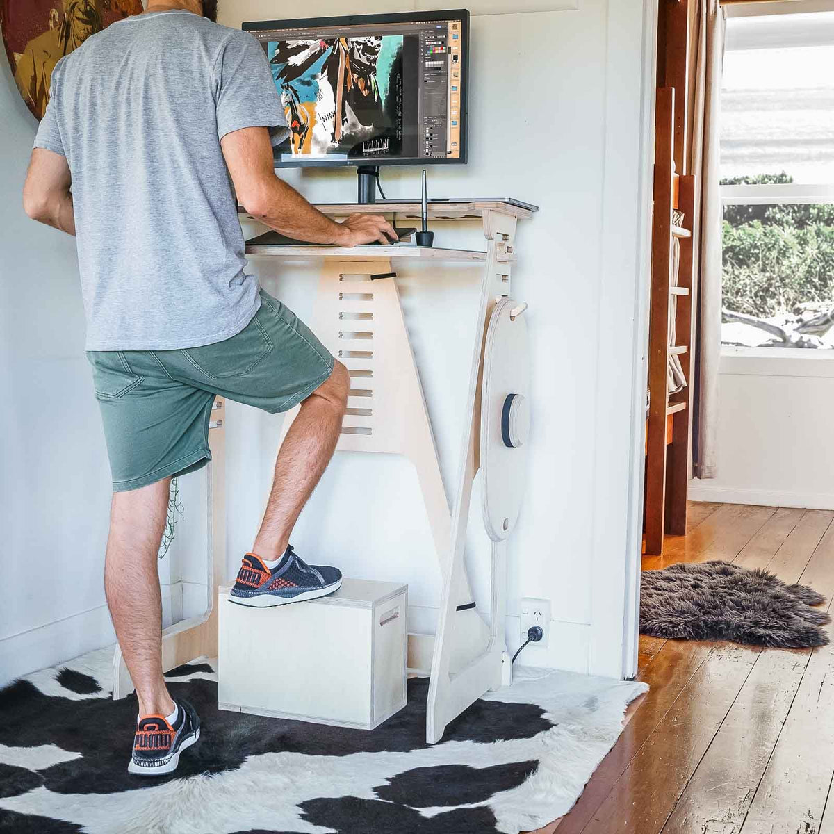 Move Box | Plyometric Box for Standing Desks | Made In NZ | Work From ...