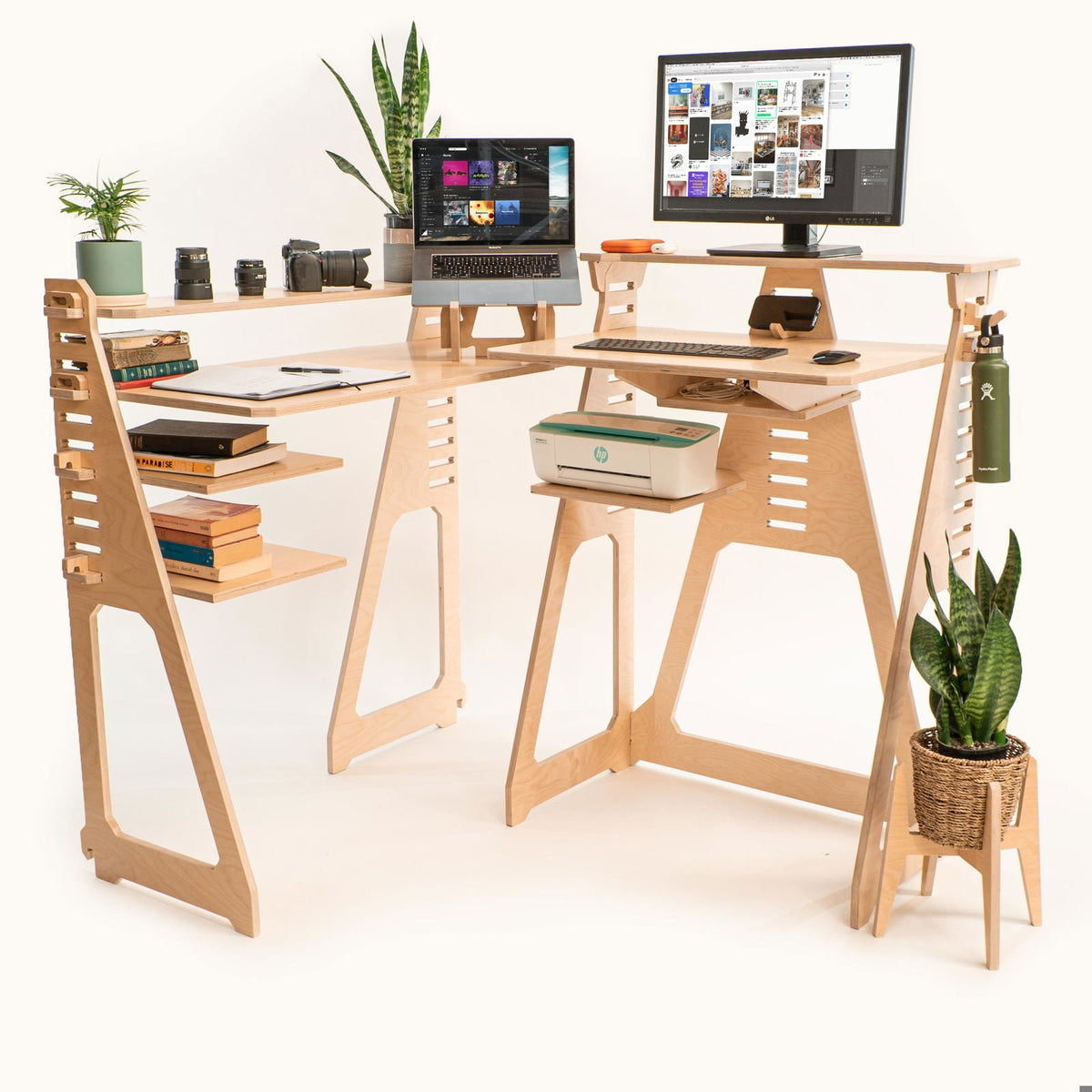 WFH Corner Desk Module | L-Shaped Desk | Work From Home Desks NZ | Work ...