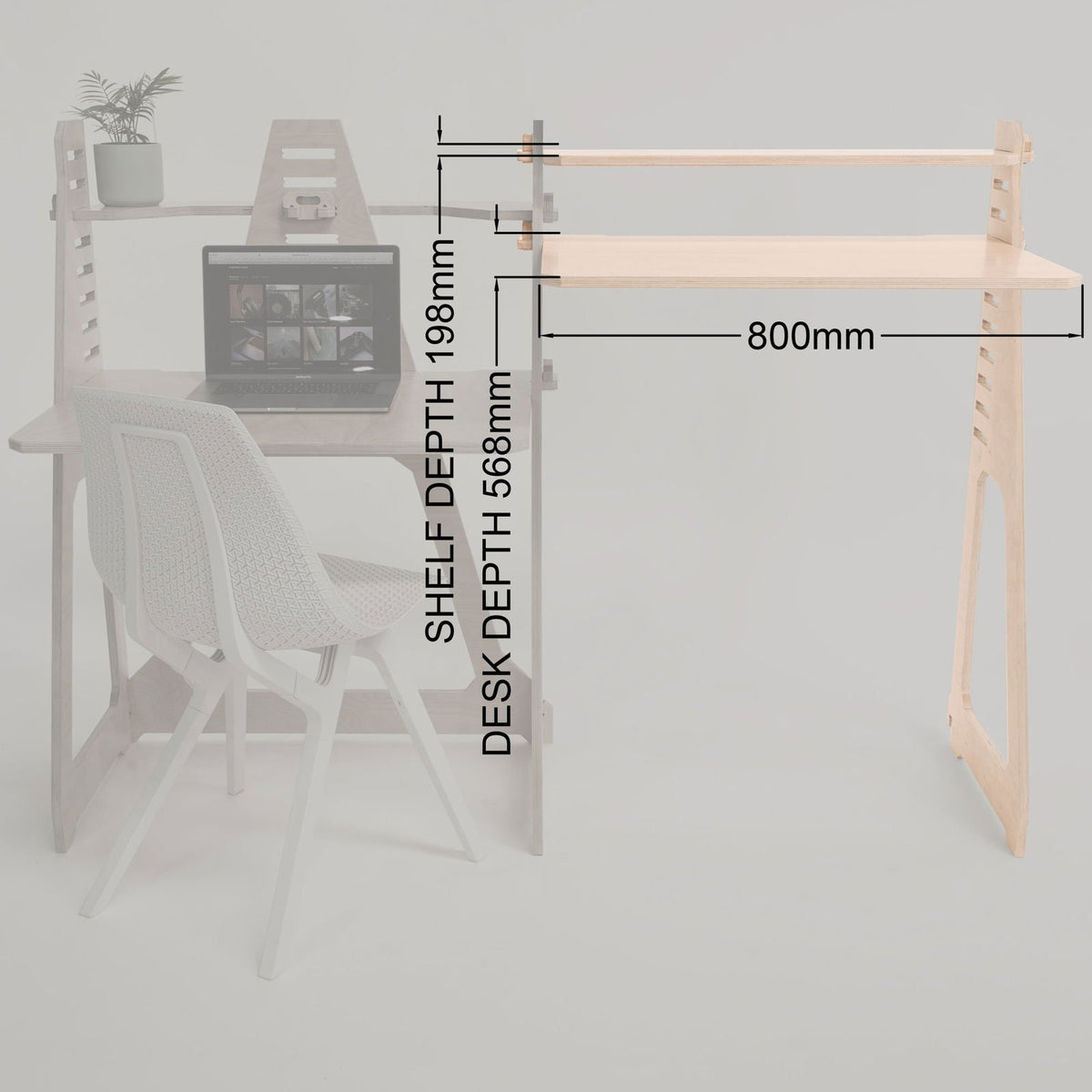 Double Wide Desk Module | Desk Accessories | Work From Home Desks NZ ...